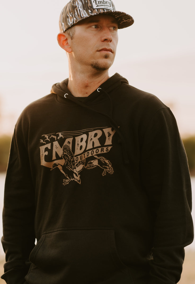 Black "Migration" Hoodie – Embry Outdoors